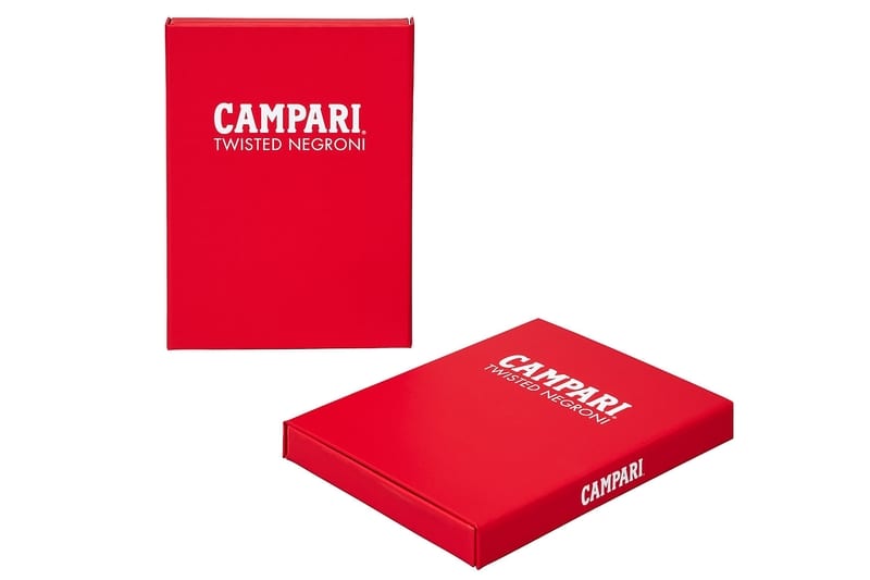 Campari Influencer Presentation Boxes by Designease, UK